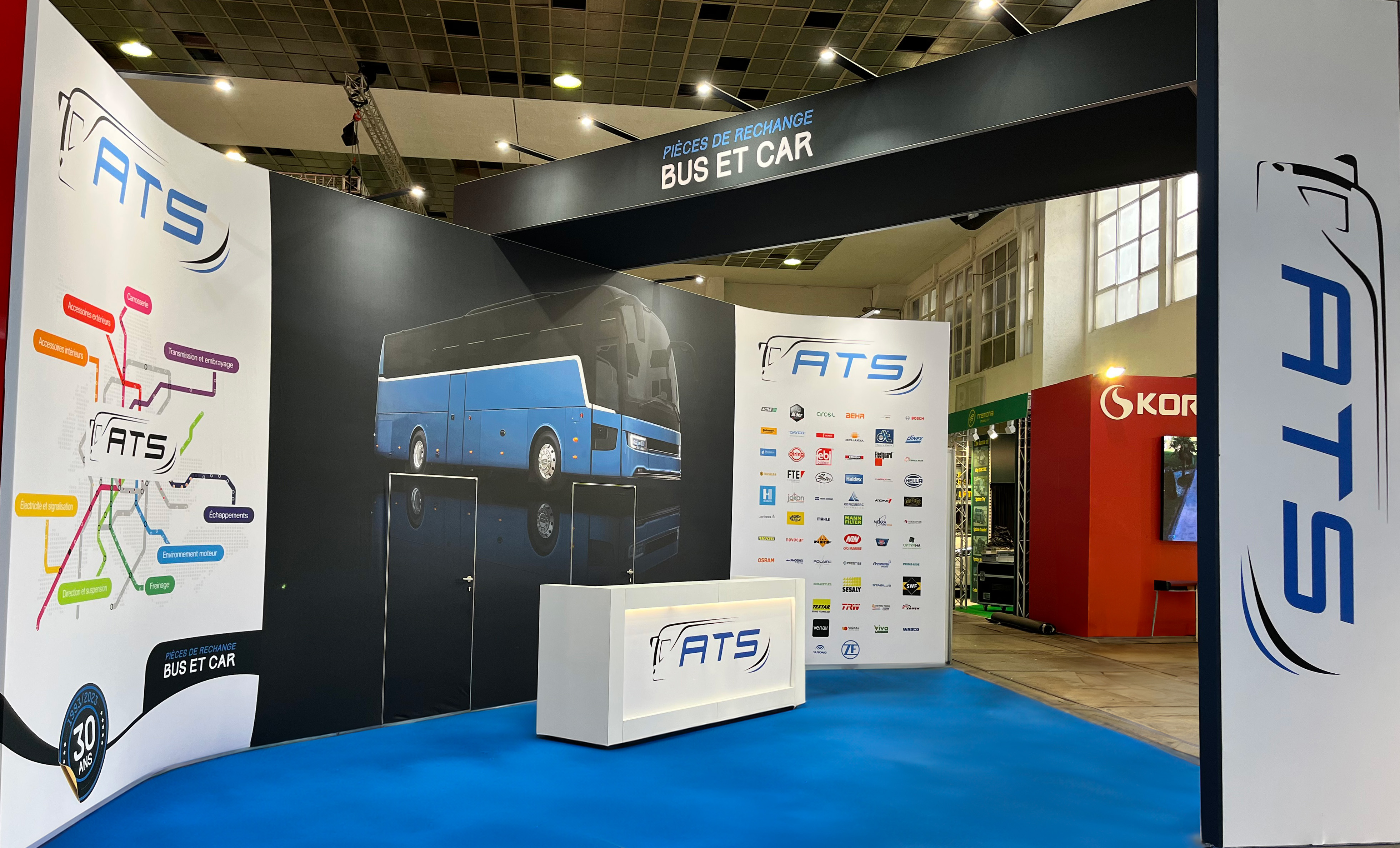 ATS BUS – Leader de la pièce bus et car